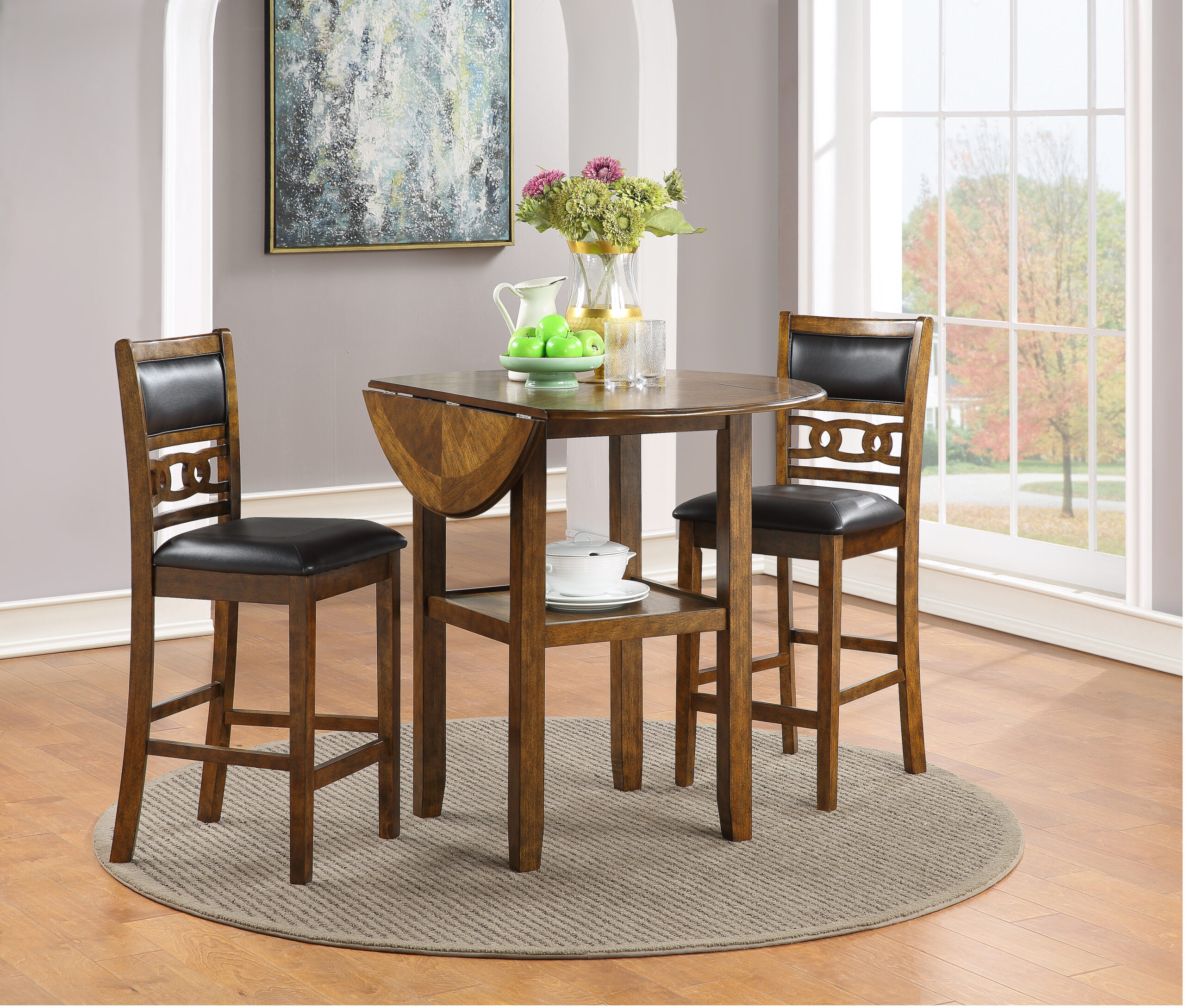 Gia Brown Dining Collection - New Classic Furniture