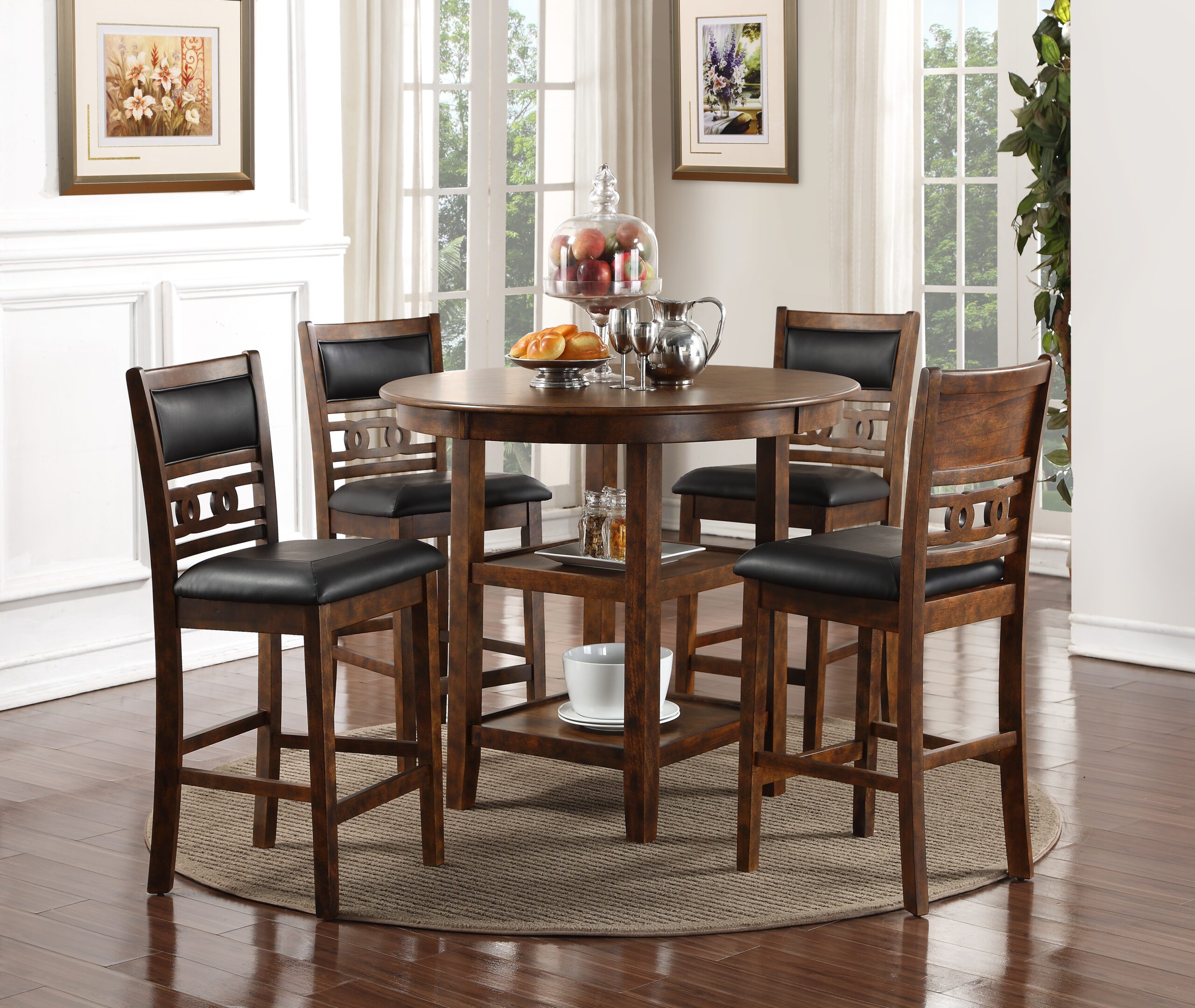 Gia Brown Dining Collection - New Classic Furniture