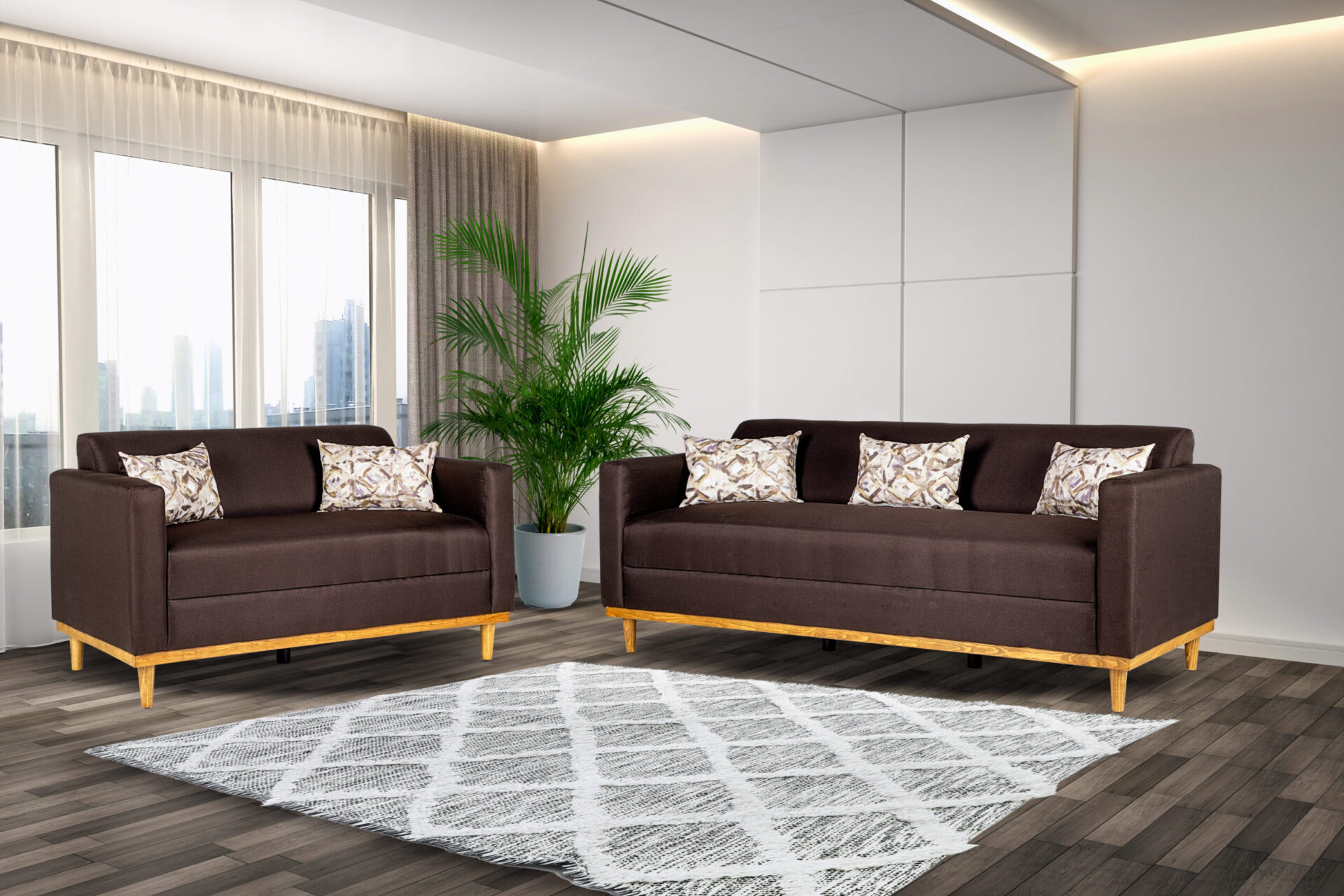 Aidan Sofa Dimensions | Baci Living Room