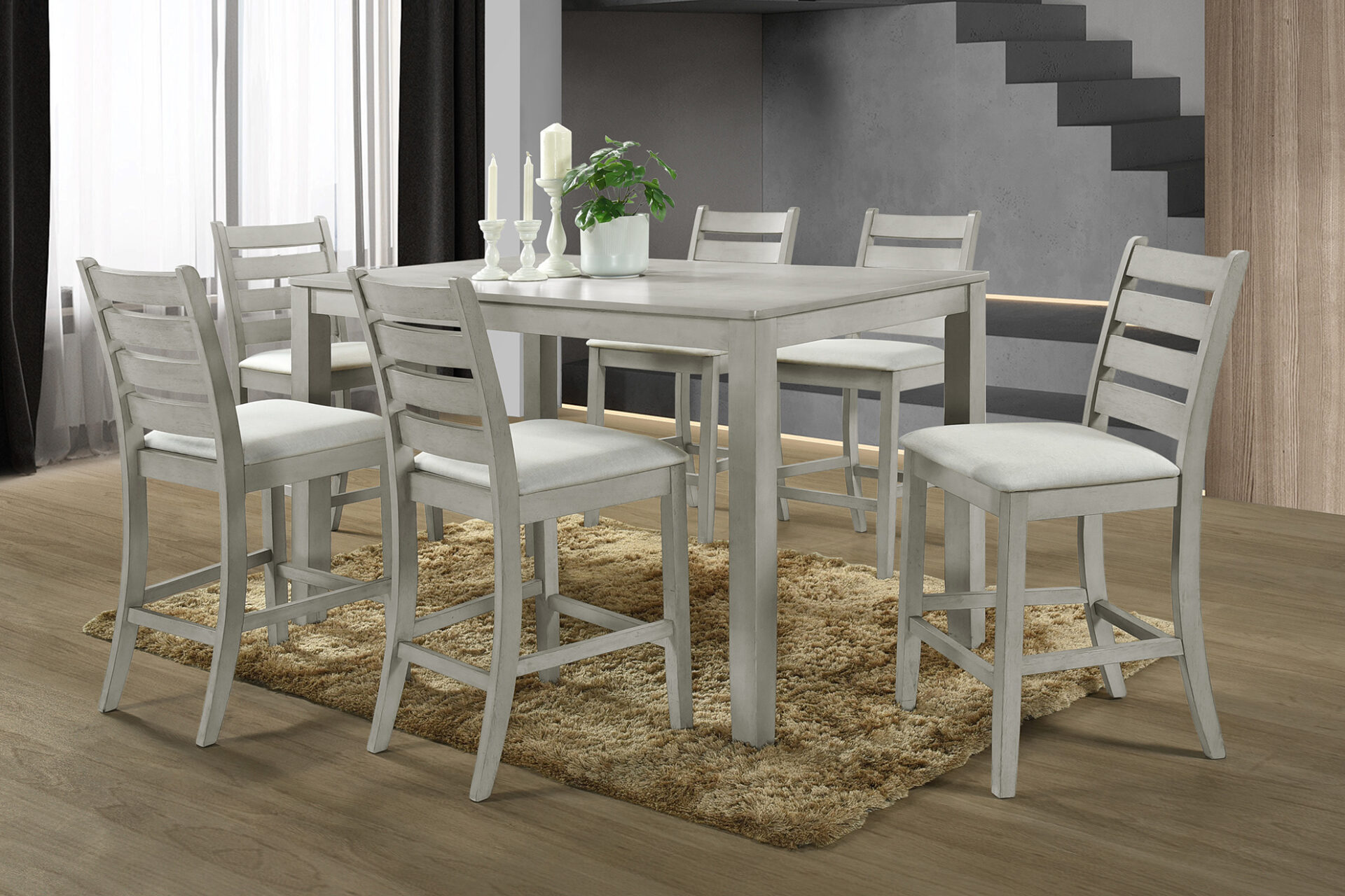 Pascal Driftwood Dining Collection - New Classic Furniture