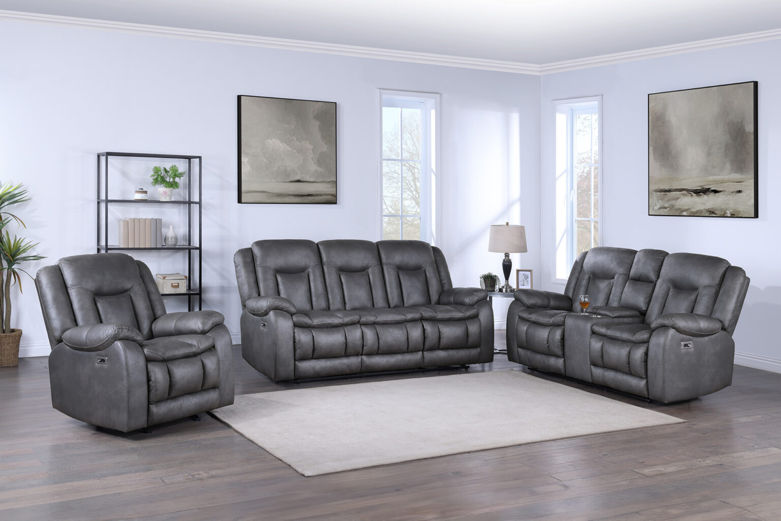 Morello Gray Motion Collection - New Classic Furniture