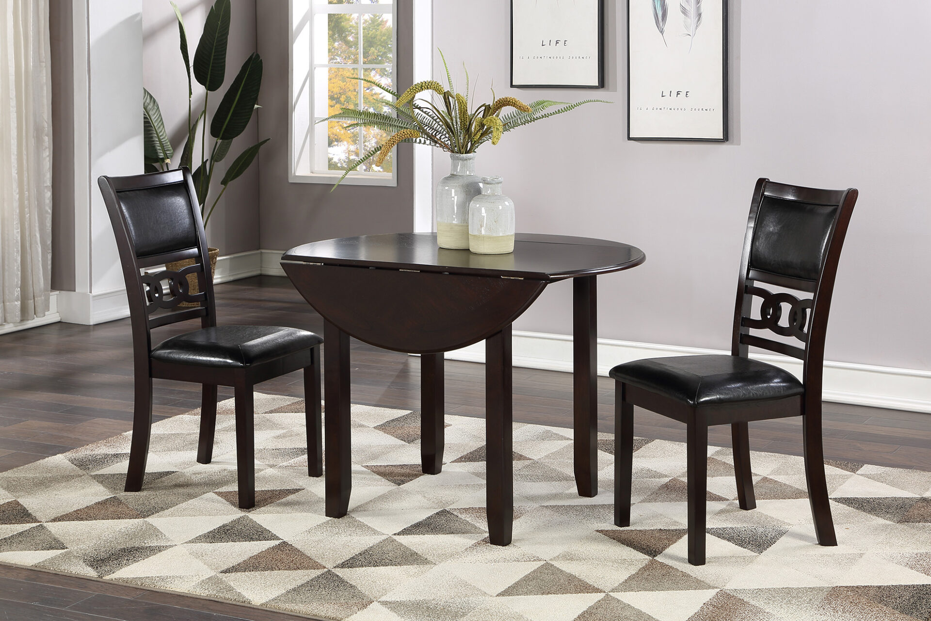 Gia Ebony Dining Collection - New Classic Furniture