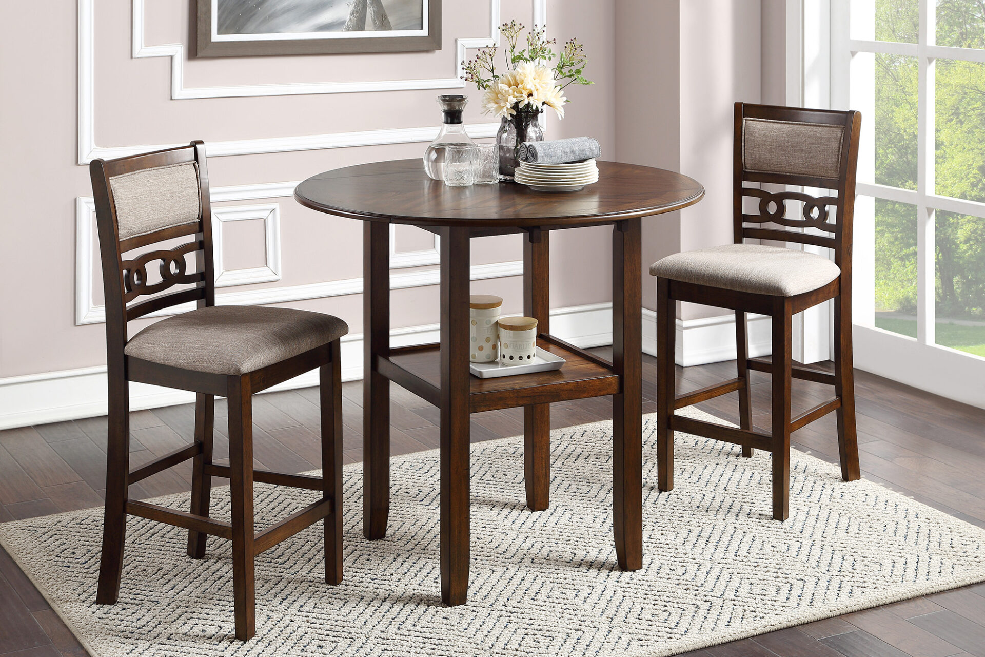 Gia Cherry Dining Collection - New Classic Furniture
